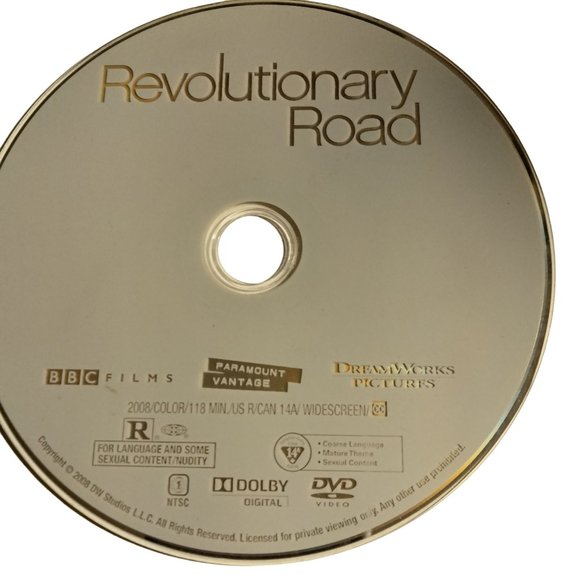 Dreamworks | Media | Revolutionary Road Dvd Dreamworks Paramount Bbc ...